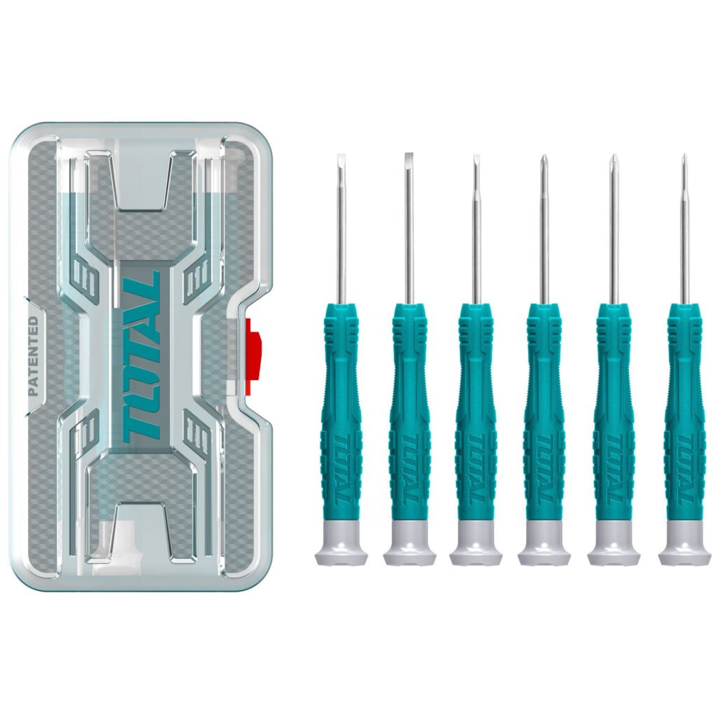 6Pcs precision screwdriver set THT250PS0601 | Company: Total | Origin ...