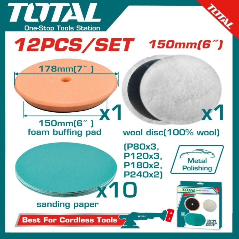 Polishing & Grinding Set 6″ TAC15012 | Company: Total | Origin: China ...