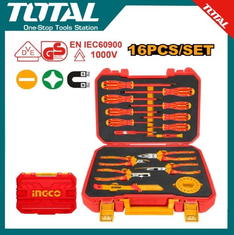16Pcs Insulated Handtools Set THKITH1601 | Company: Total | Origin ...